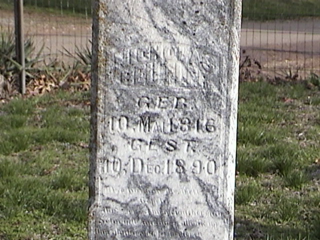 Geneaogical Records for Holzer et. al.